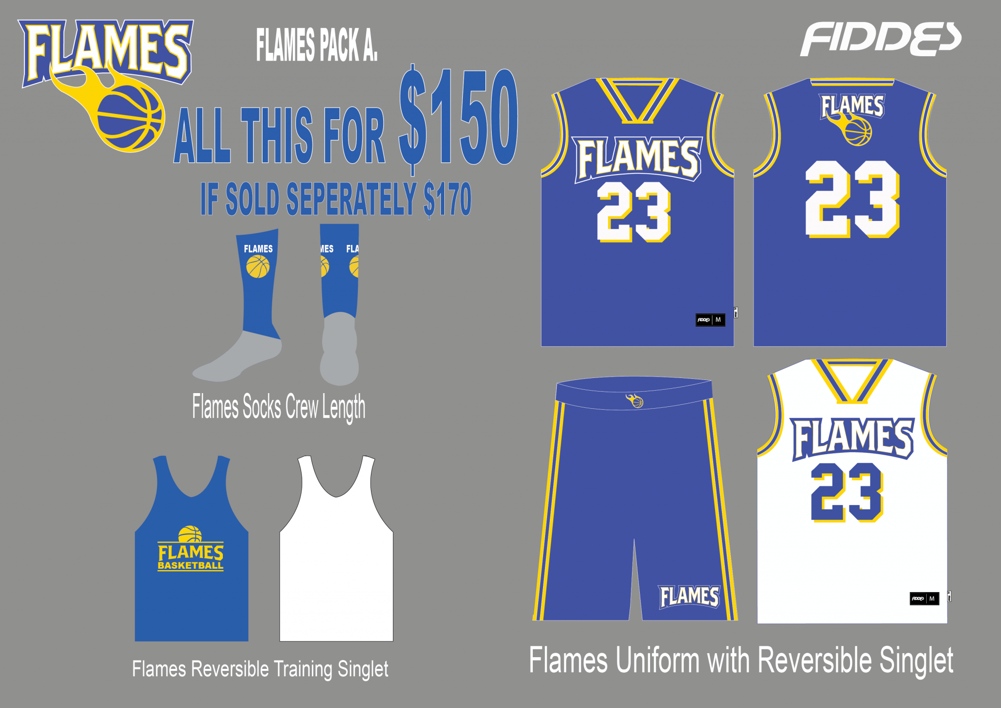 Flames – Pack B Intermediate Pack – Fiddes Direct