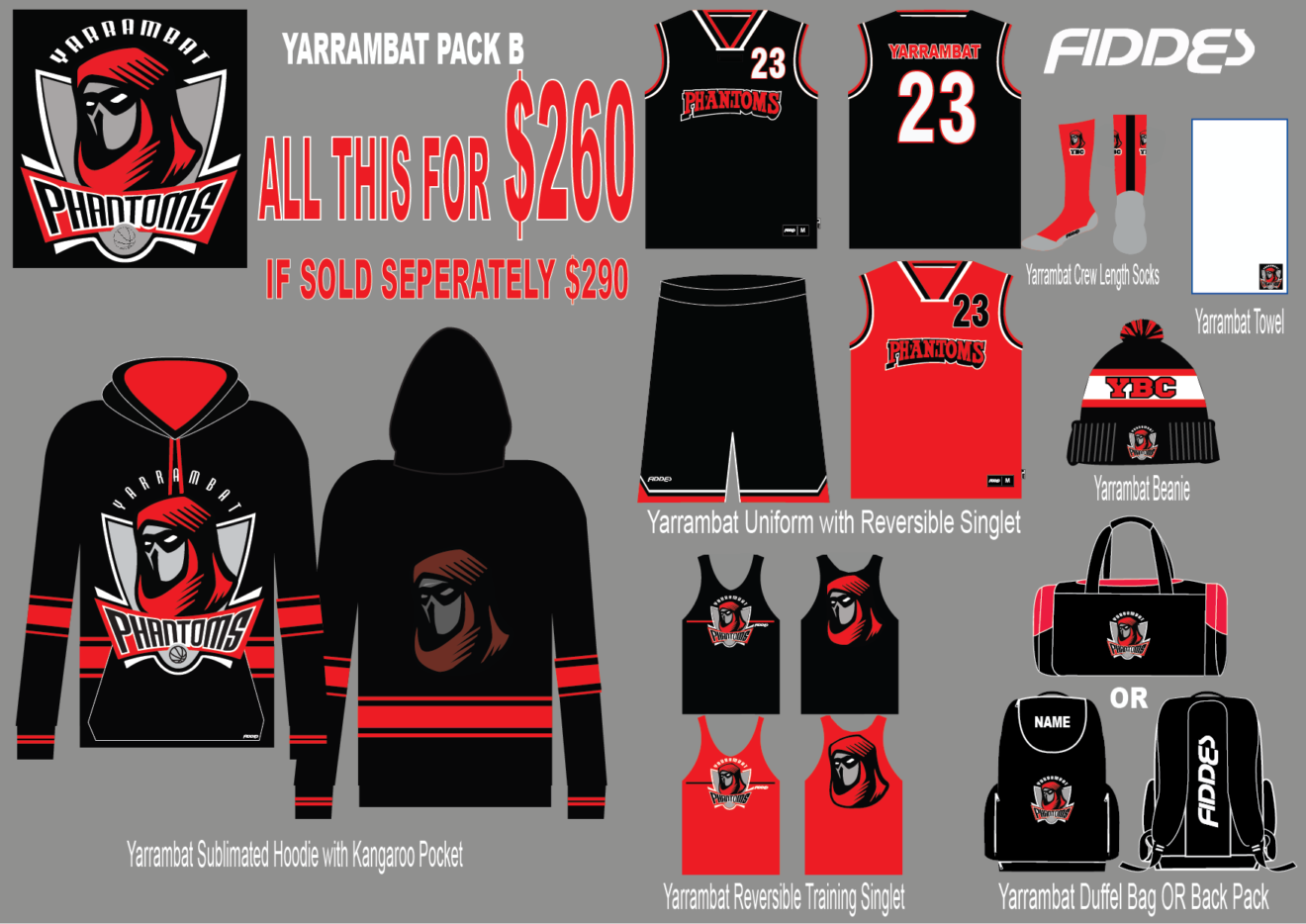 Yarrambat – Pack B – Fiddes Direct