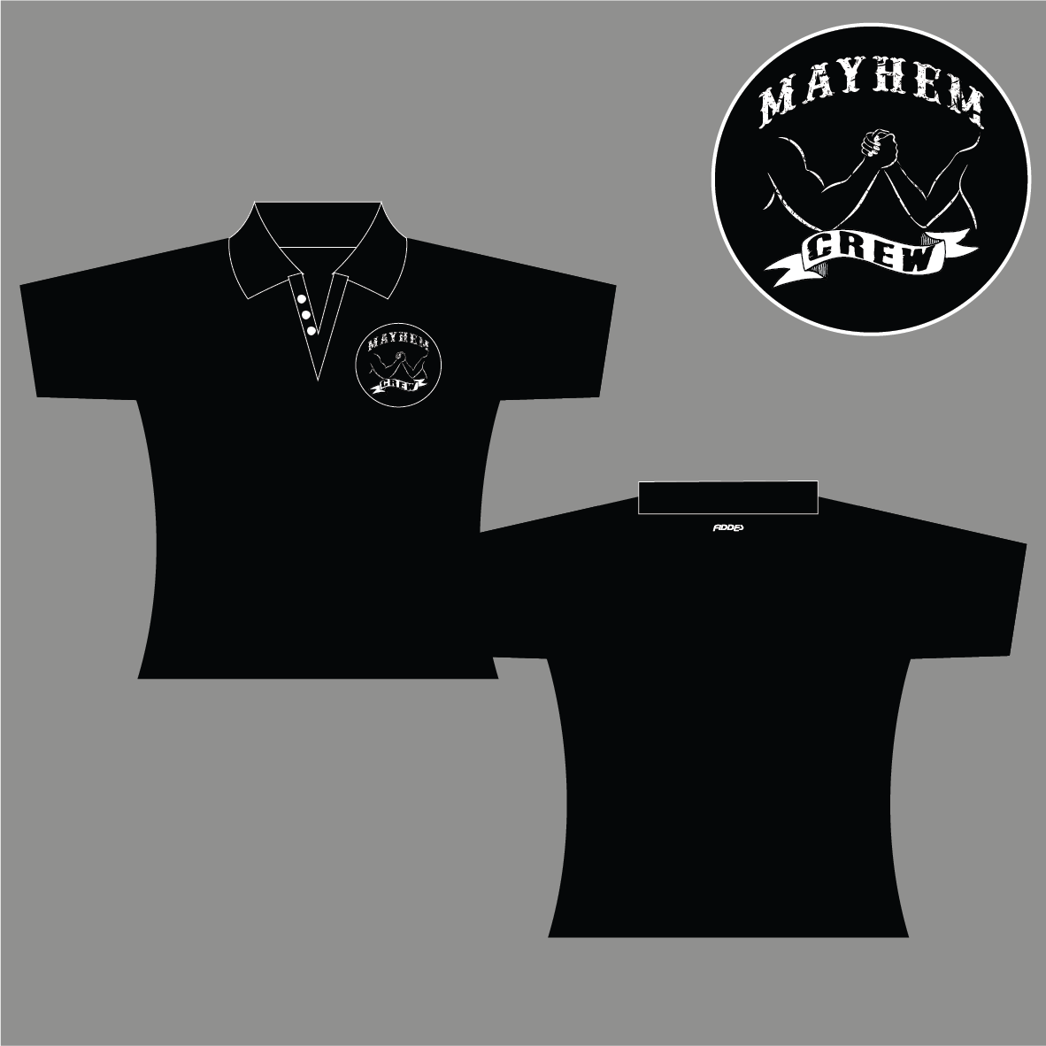 Mayhem Crew Polo – Fiddes Direct
