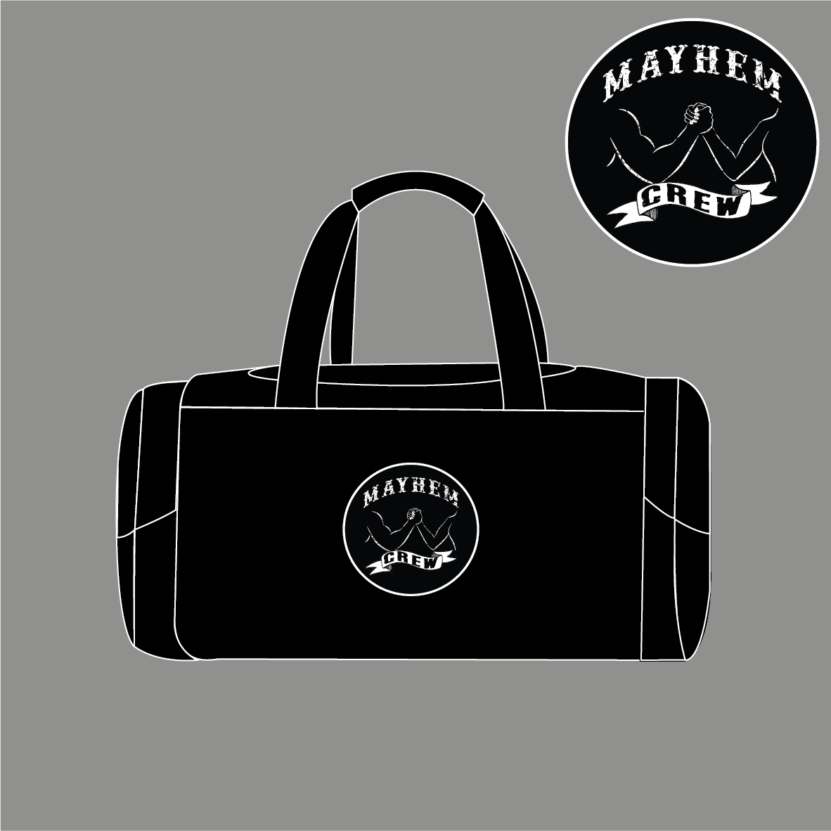Mayhem Crew Duffel Bag - Fiddes Direct