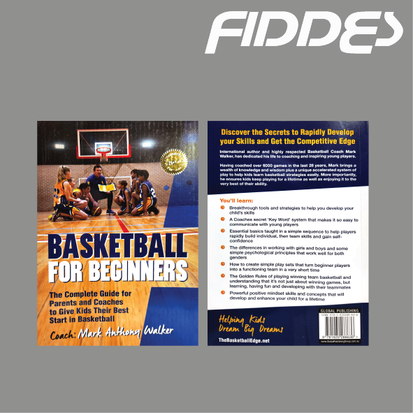 Basketball For Beginners Coaches Book - Fiddes Direct