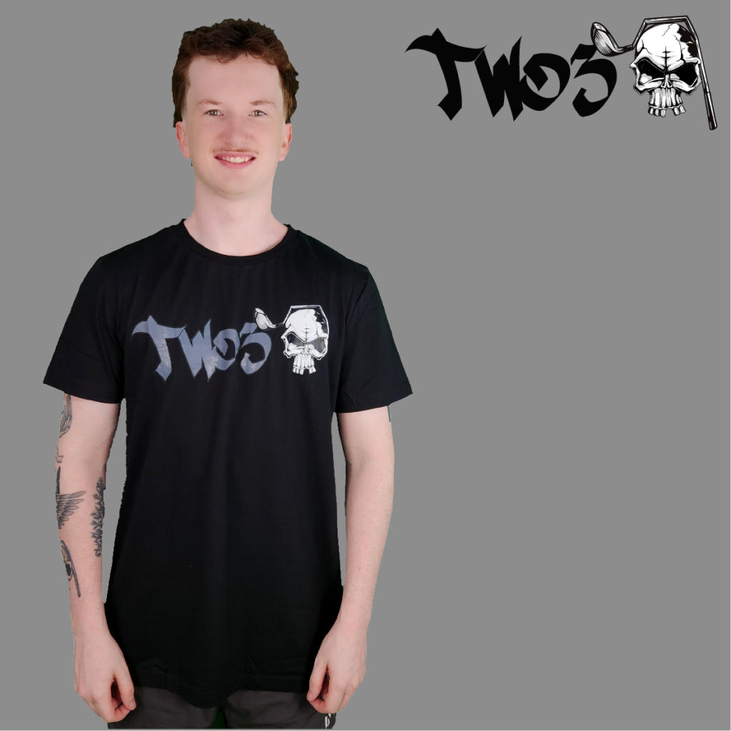 Two3 Black T-Shirt - Fiddes Direct