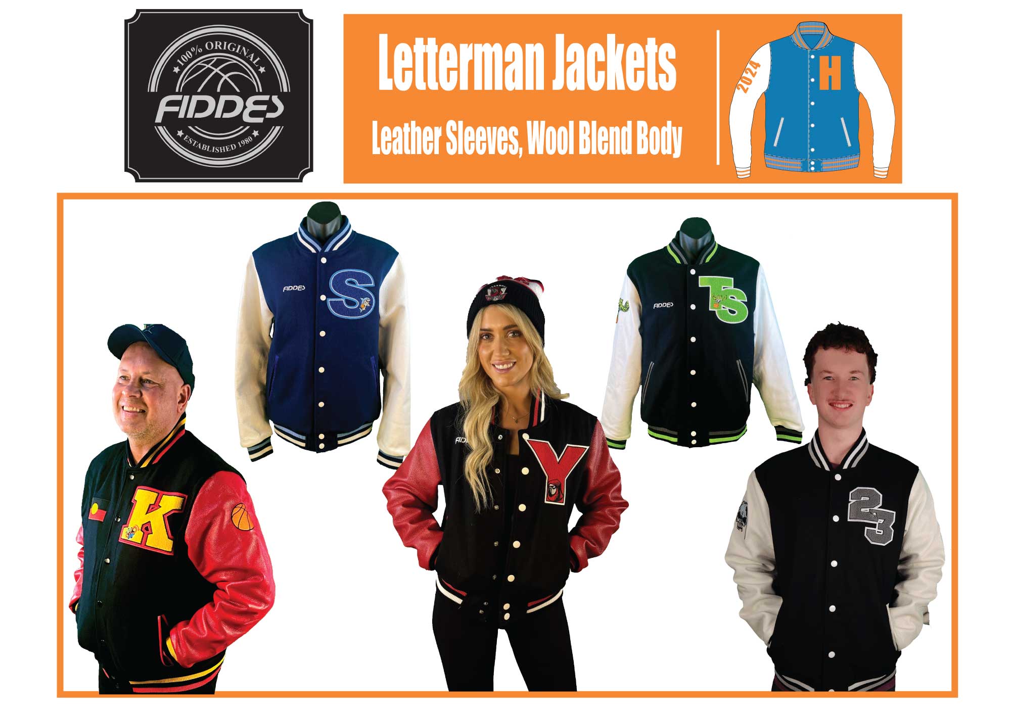 Custom jackets - Fiddes Direct
